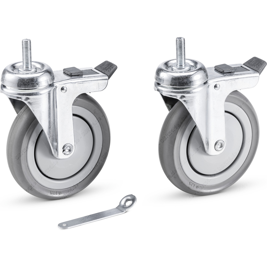 KÄRCHER Lenkrollen mit Bremse Std. D125 (2.855-299.0) - Räder